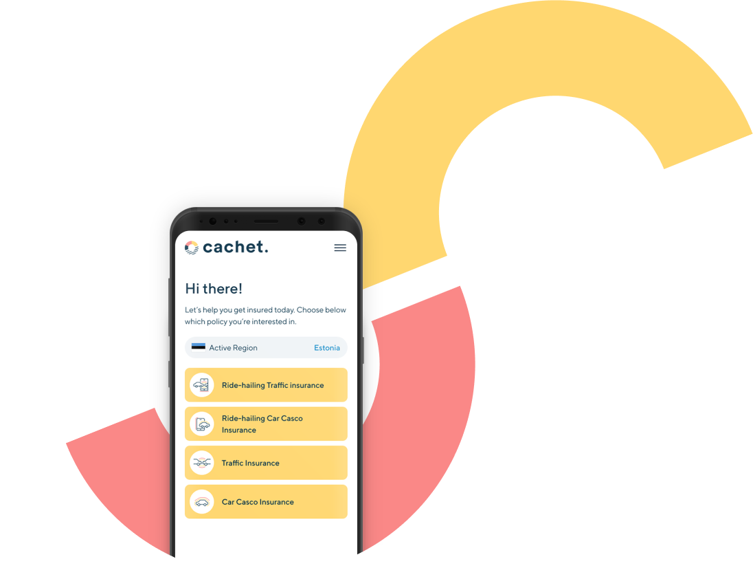 Traffic insurance - Cachet